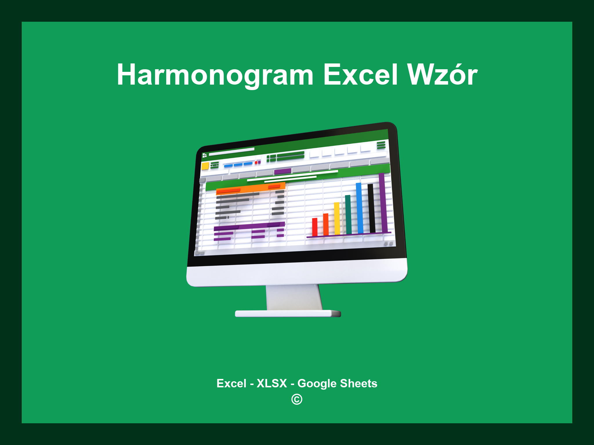 Harmonogram Excel Wzór